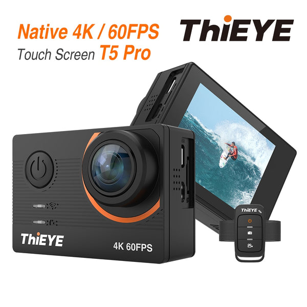 ThiEYE T5 Pro Real Ultra HD 4K 60fps Touch Screen WiFi Action Camera W ...